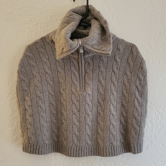 Ralph Lauren | Jackets & Coats | Ralph Lauren Cashmere Capelet Size ...
